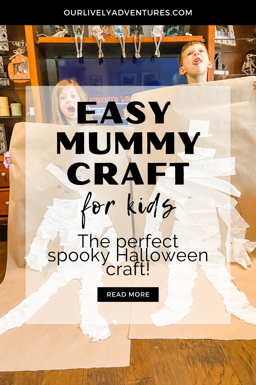 Easy Mummy Craft For Kids - Our Lively Adventures