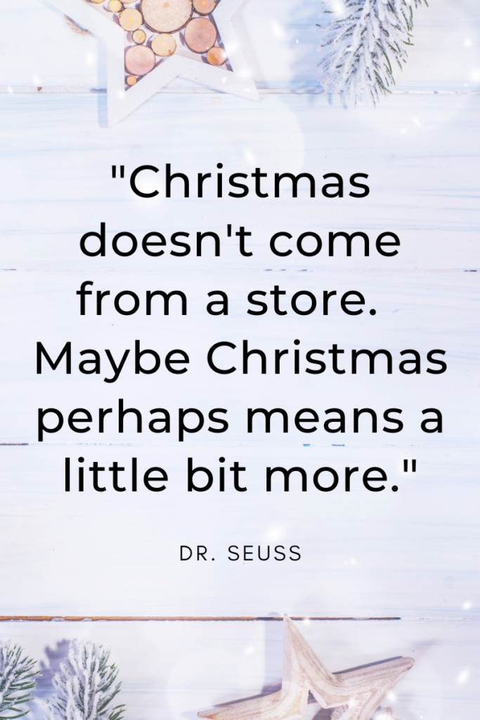 20 Beautiful Quotes For Christmas - Our Lively Adventures