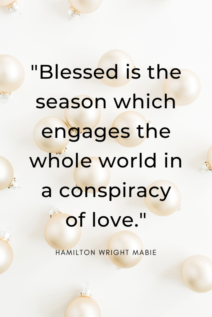 20 Beautiful Quotes For Christmas - Our Lively Adventures